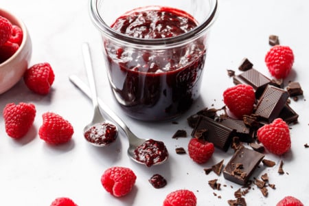 Chocolate Raspberry Jam | Love and Olive Oil