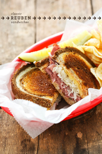 Classic Reuben Sandwiches | Love and Olive Oil