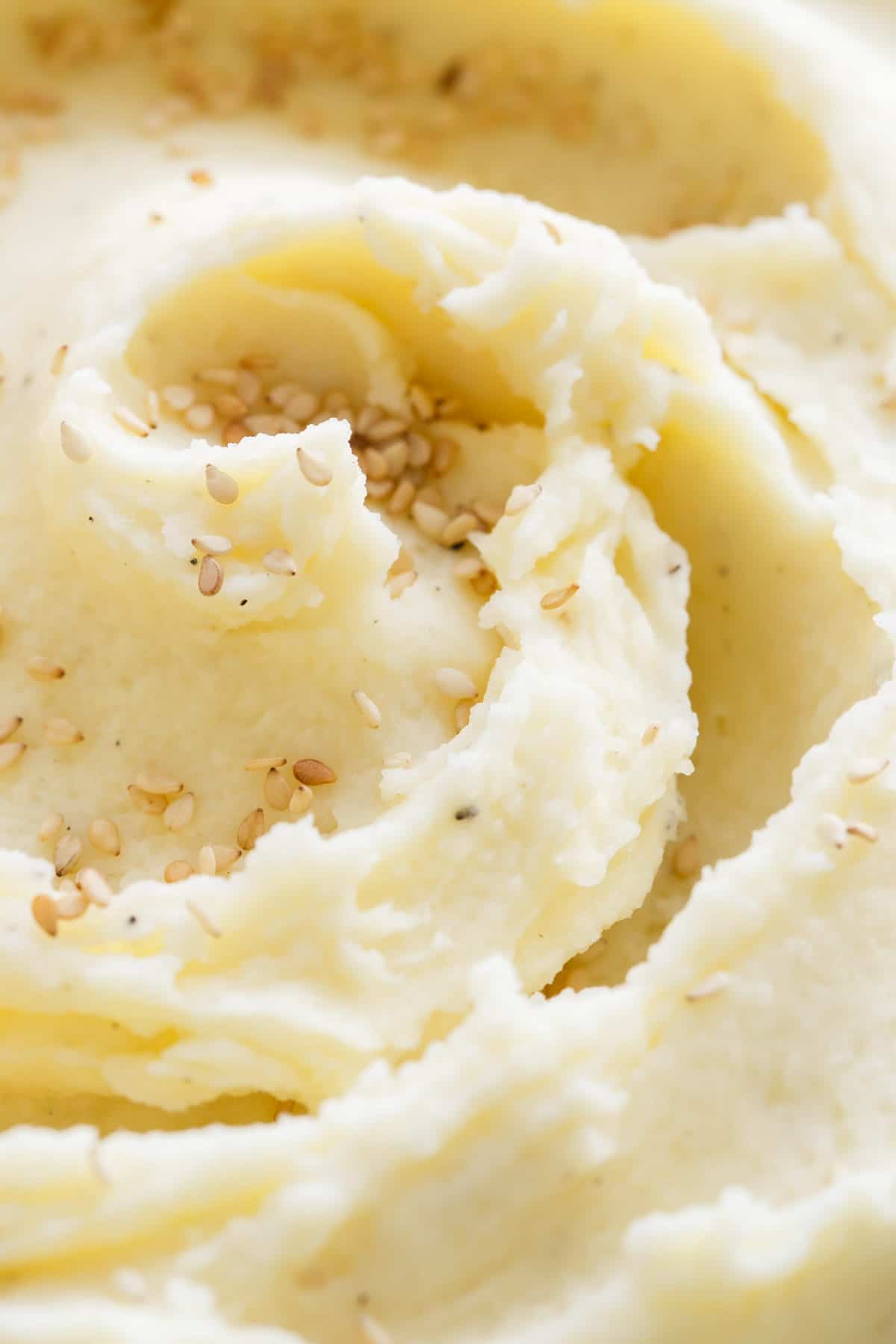 Toasted Sesame Mashed Potatoes | Love and Olive Oil