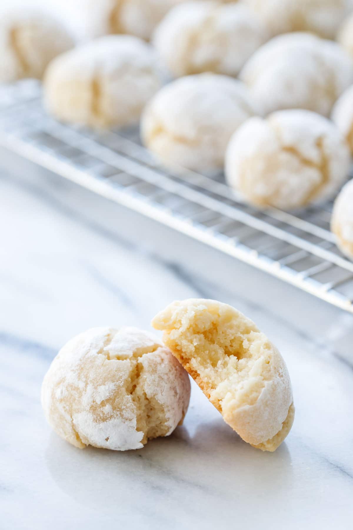 Soft Amaretti Cookies | Love and Olive Oil