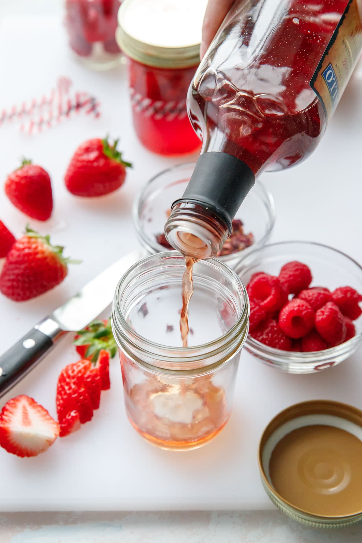 Fruit & Vinegar Shrub Mocktails | Love and Olive Oil