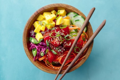Ahi Mango Poke | Love and Olive Oil