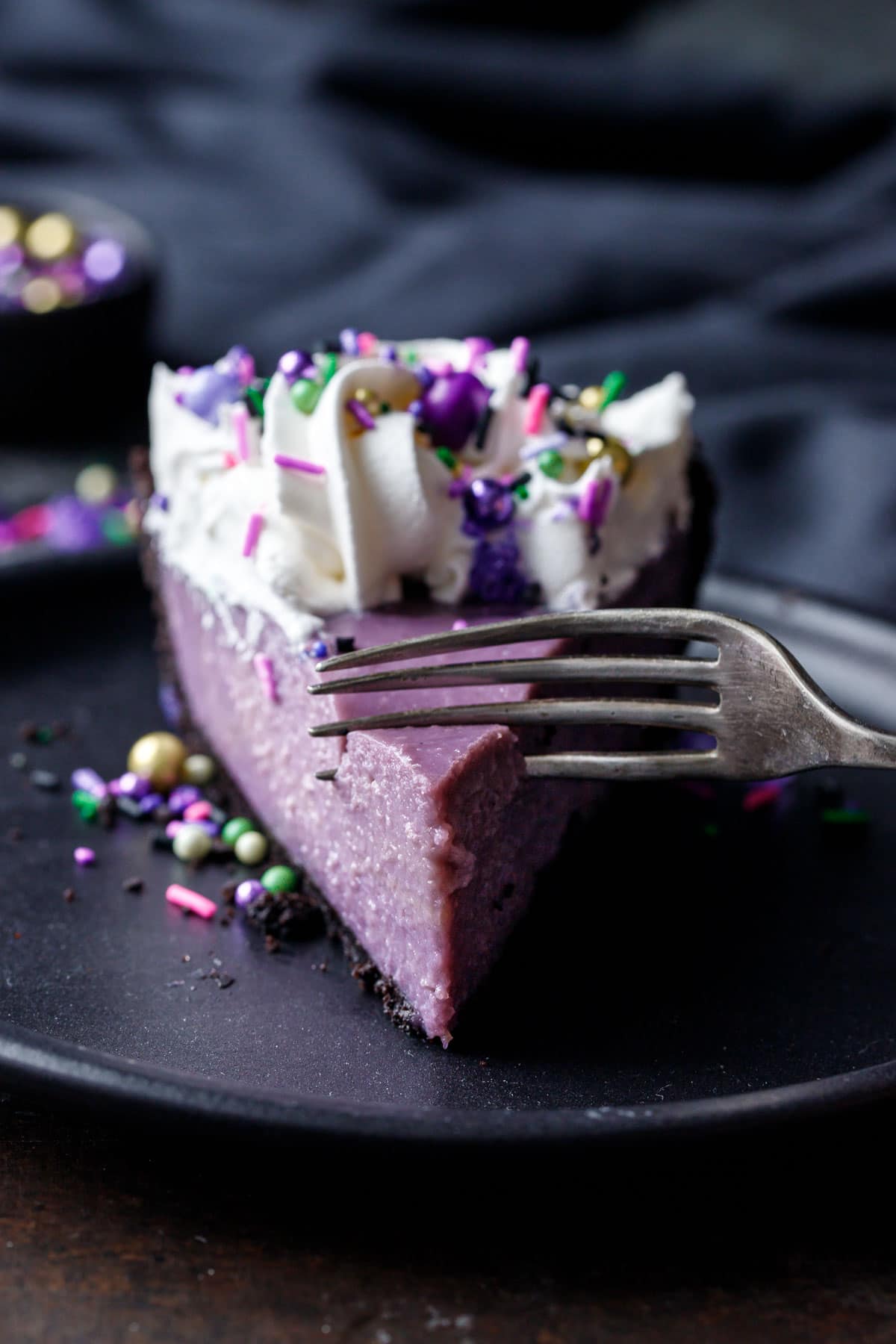 Ube & Coconut Cream Pie | Love and Olive Oil