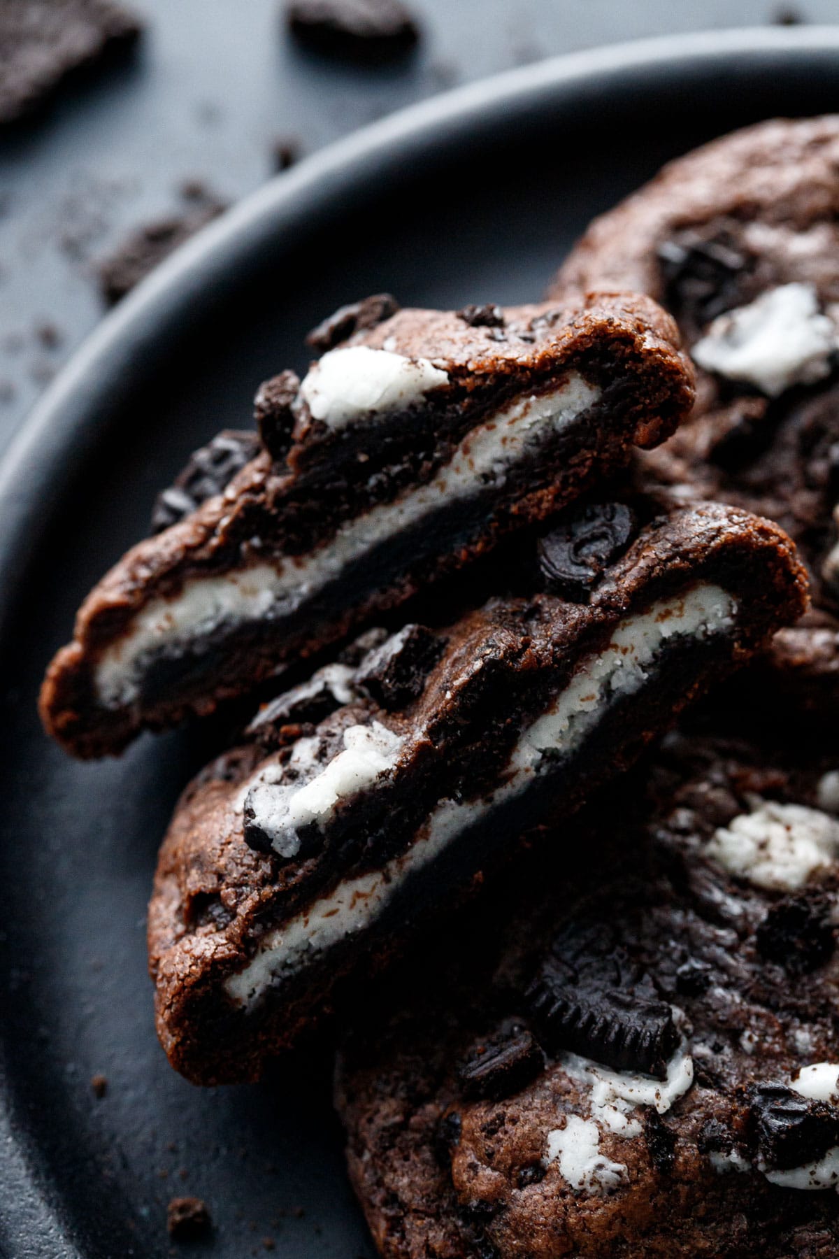 Cream-Stuffed Chocolate Cookies ‘n Cream Cookies | Love and Olive Oil