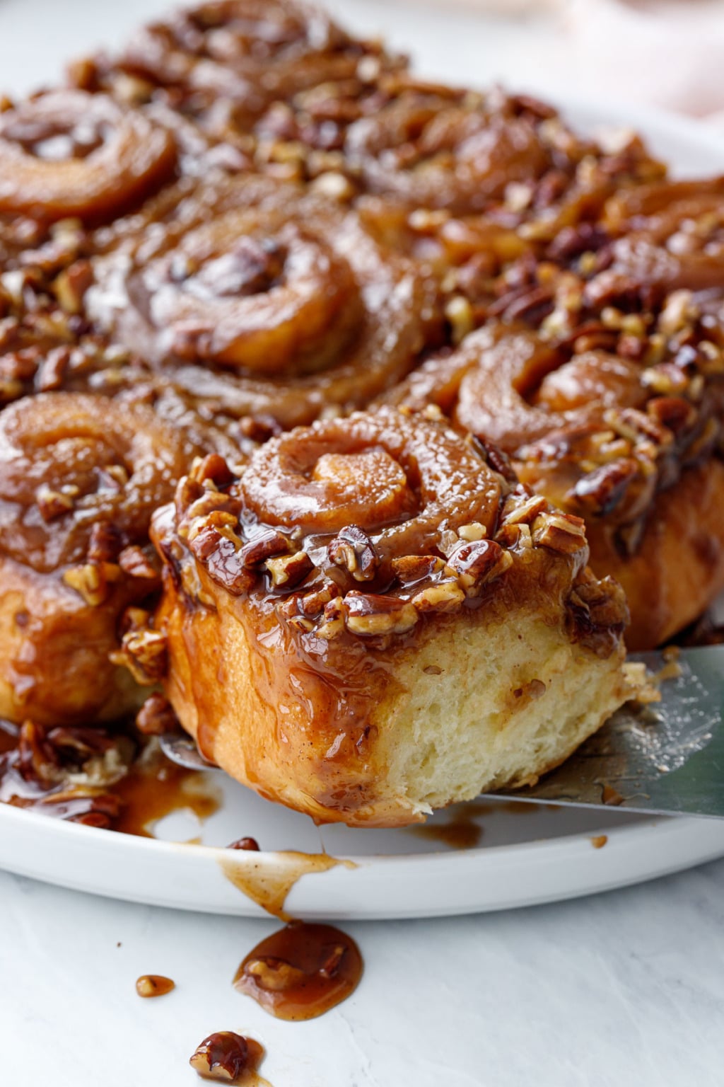 Hot Buttered Rum Sticky Buns | Love and Olive Oil