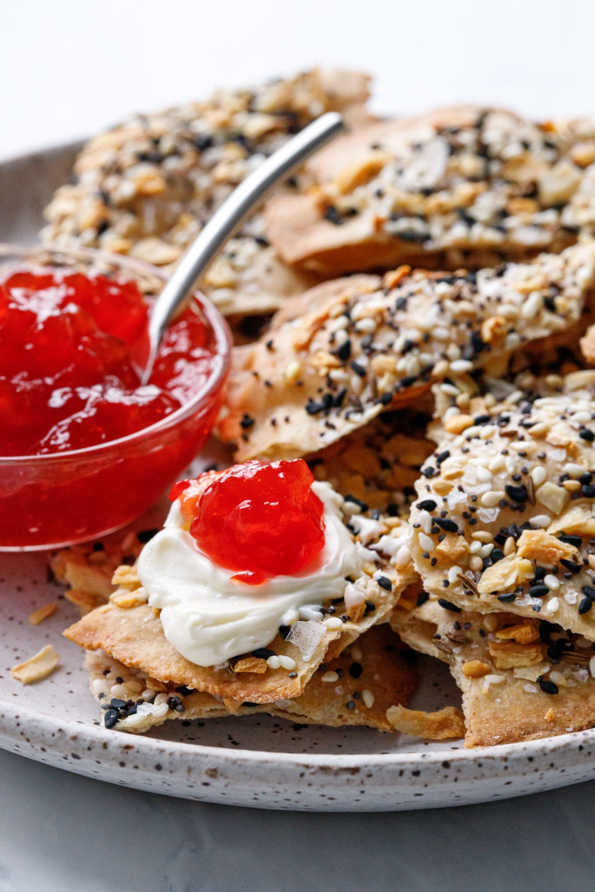 Homemade Everything Crackers | Love and Olive Oil