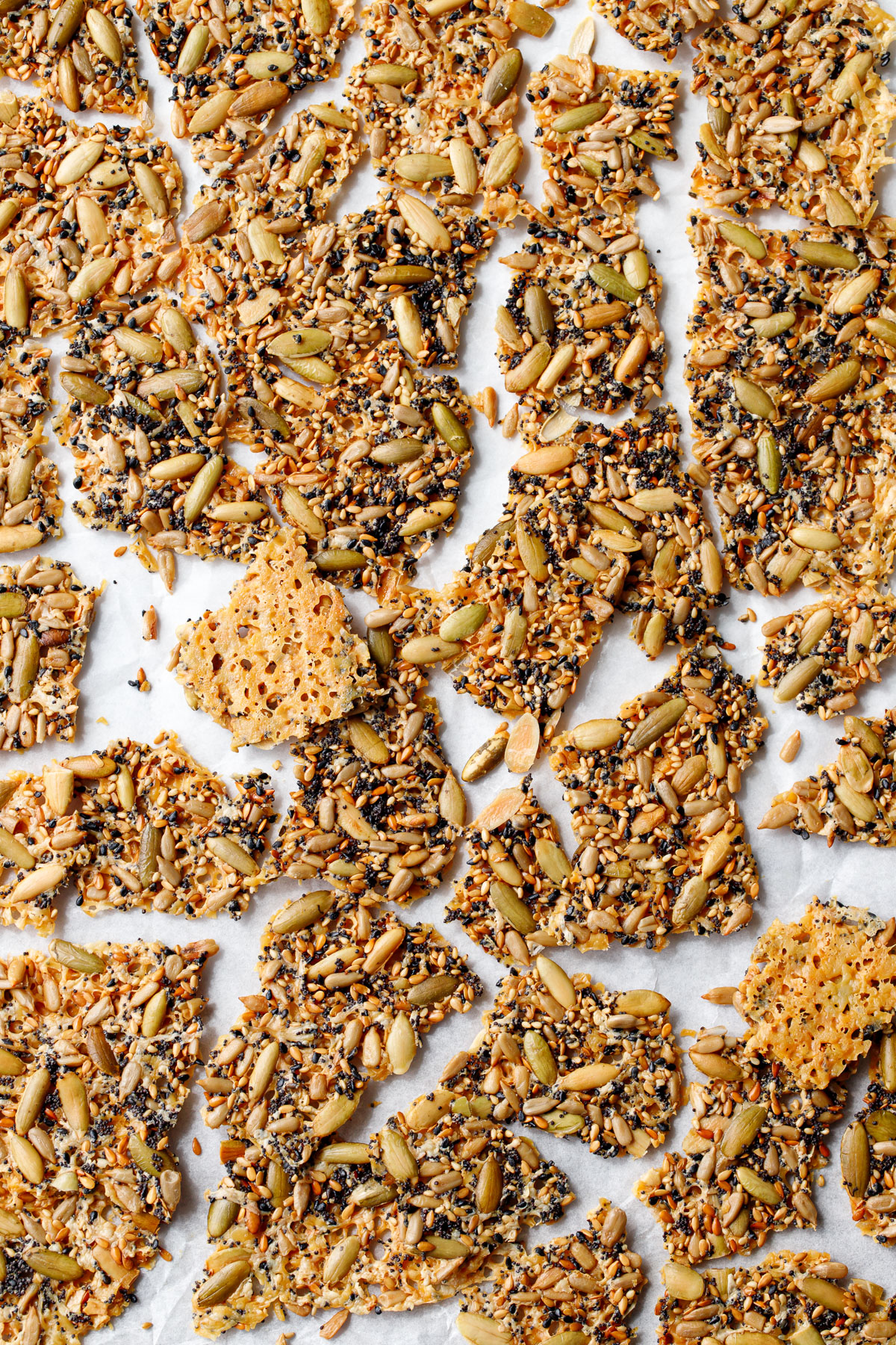 Seeds & Cheese Crackers | Love and Olive Oil