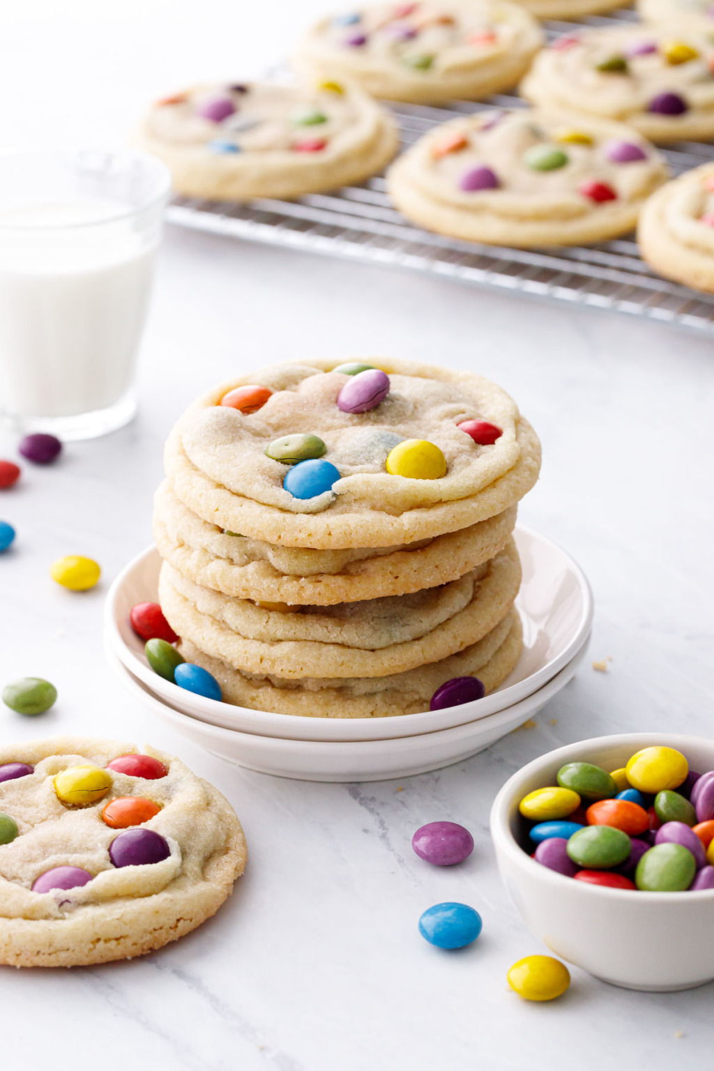 M&M Sugar Cookies | Love and Olive Oil