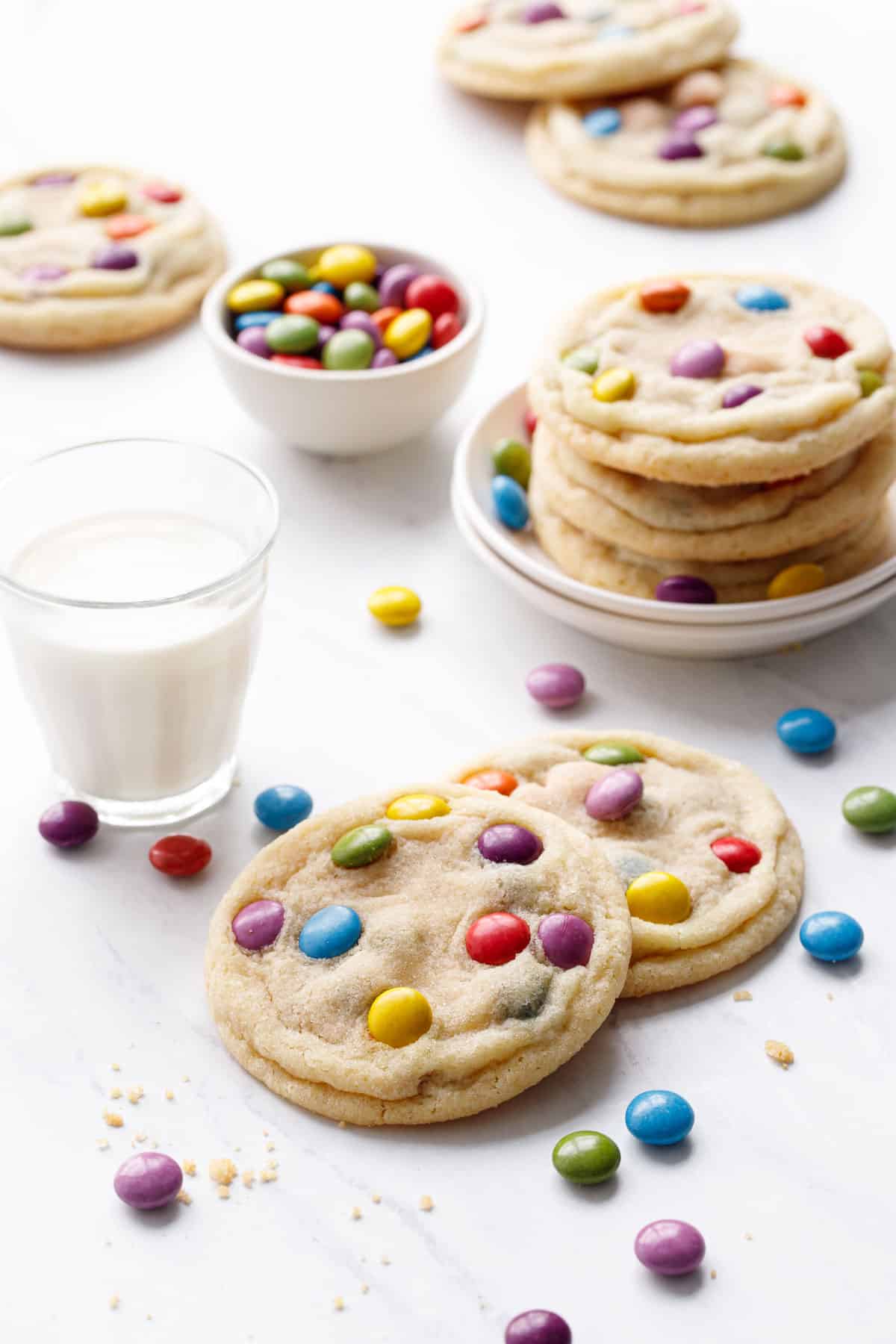 M&M Sugar Cookies | Love and Olive Oil
