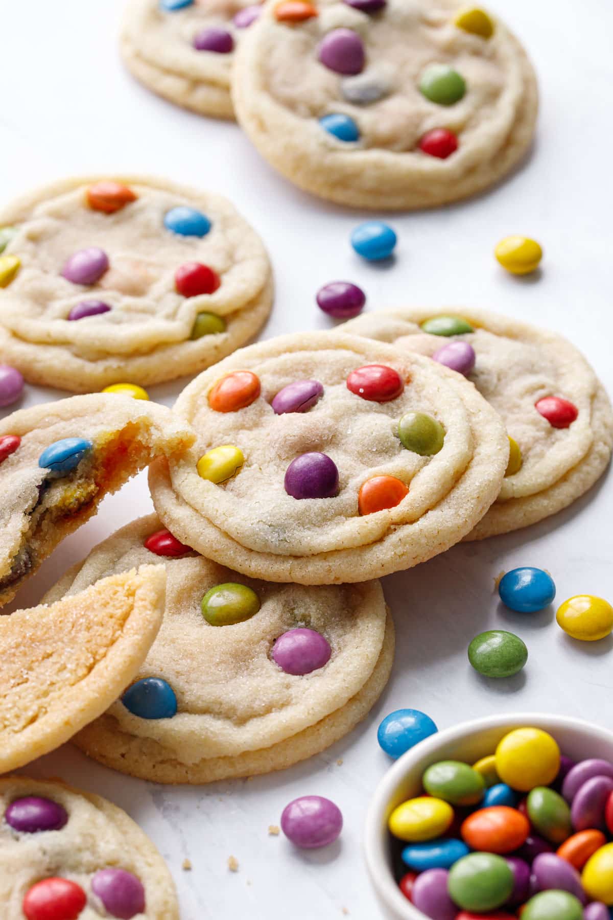 M&M Sugar Cookies | Love and Olive Oil