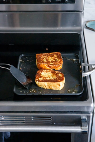 Marzipan-Stuffed French Toast | Love and Olive Oil