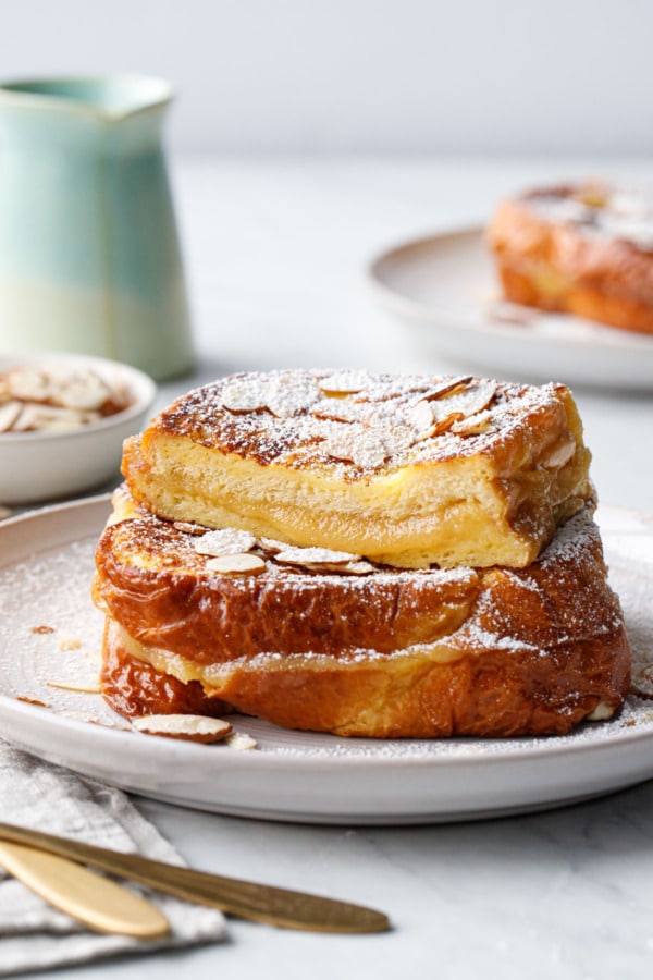 Marzipan-Stuffed French Toast | Love and Olive Oil