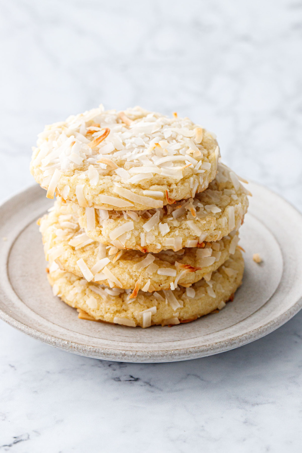 Toasted Coconut Sugar Cookies | Love and Olive Oil