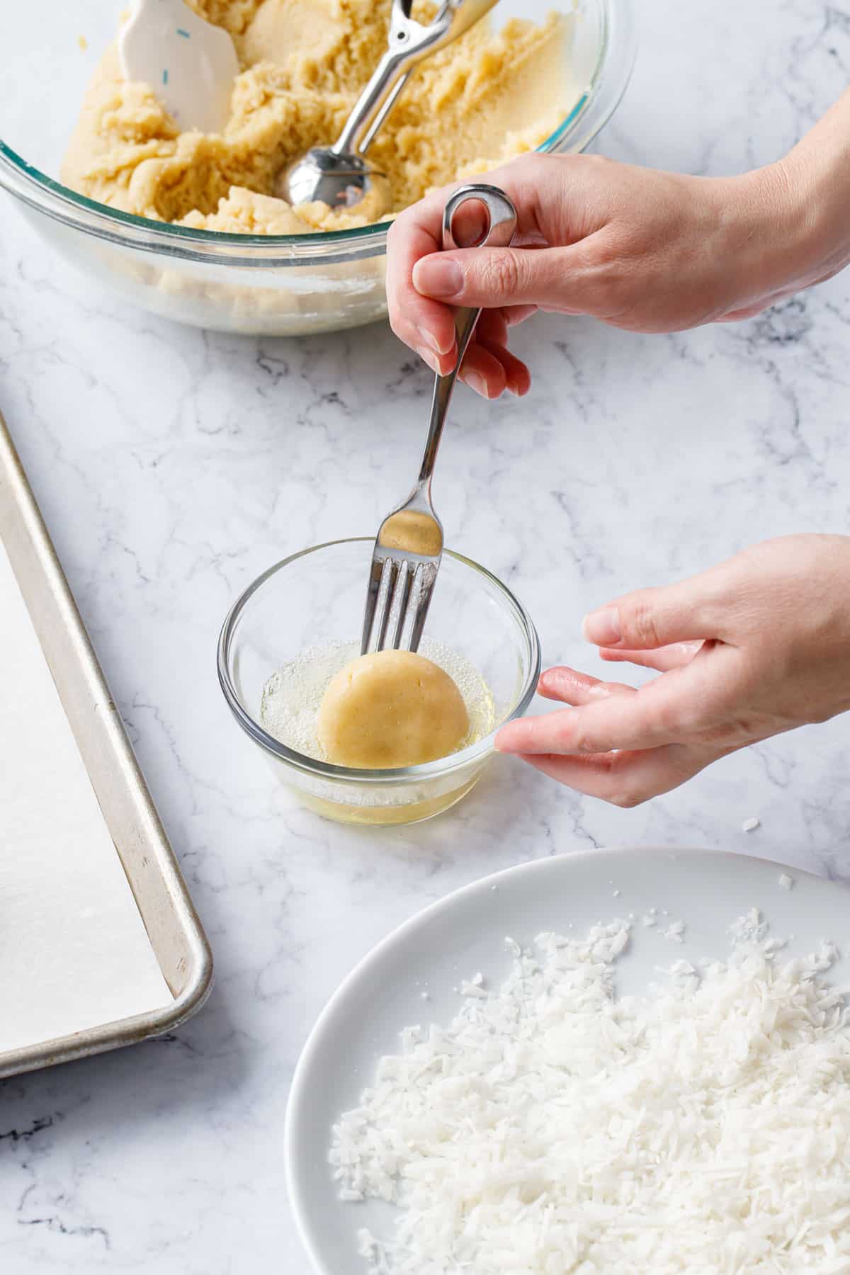 Toasted Coconut Sugar Cookies | Love and Olive Oil