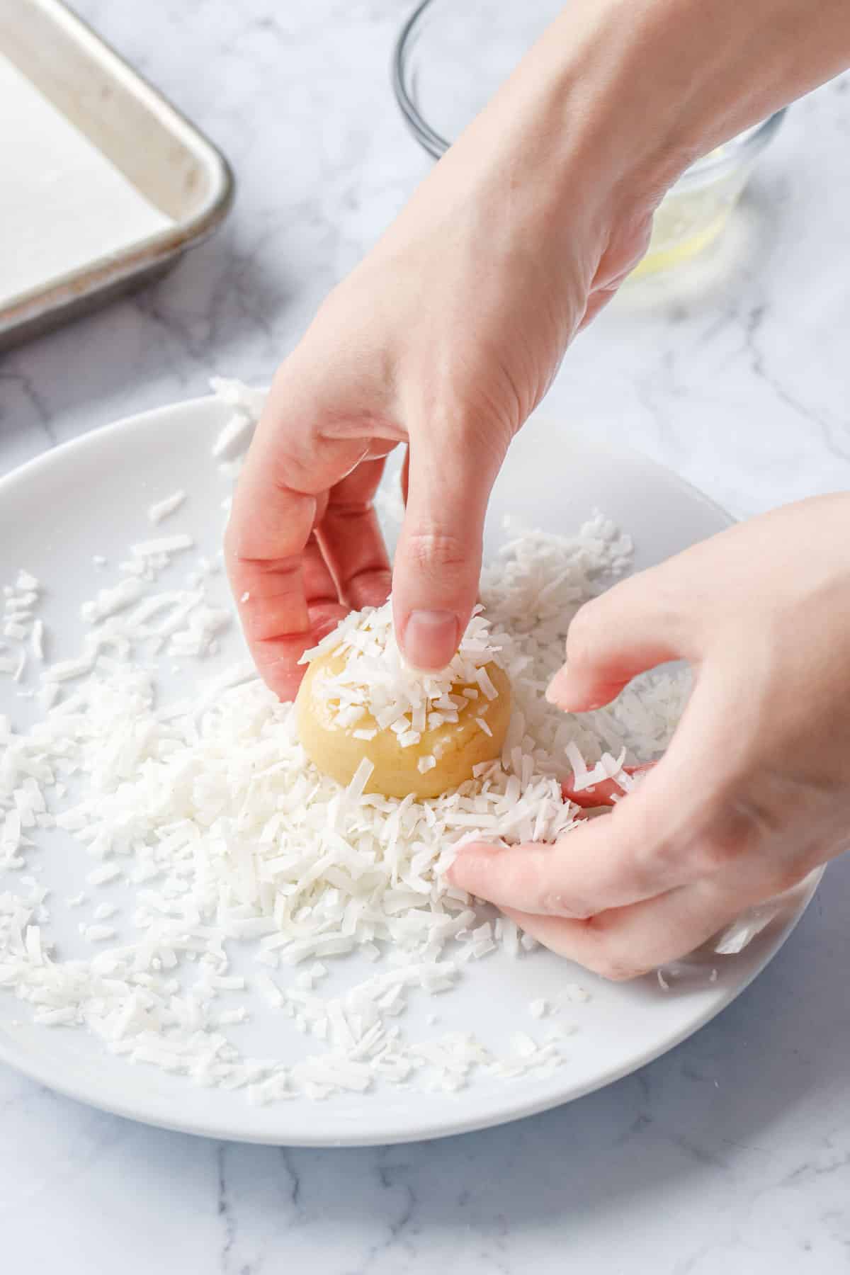 Toasted Coconut Sugar Cookies | Love and Olive Oil