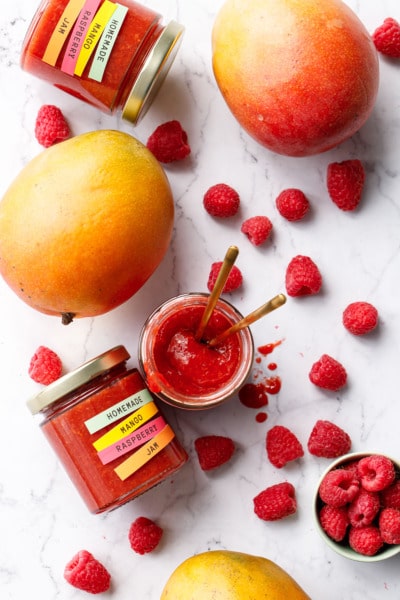 Mango Raspberry Jam | Love and Olive Oil