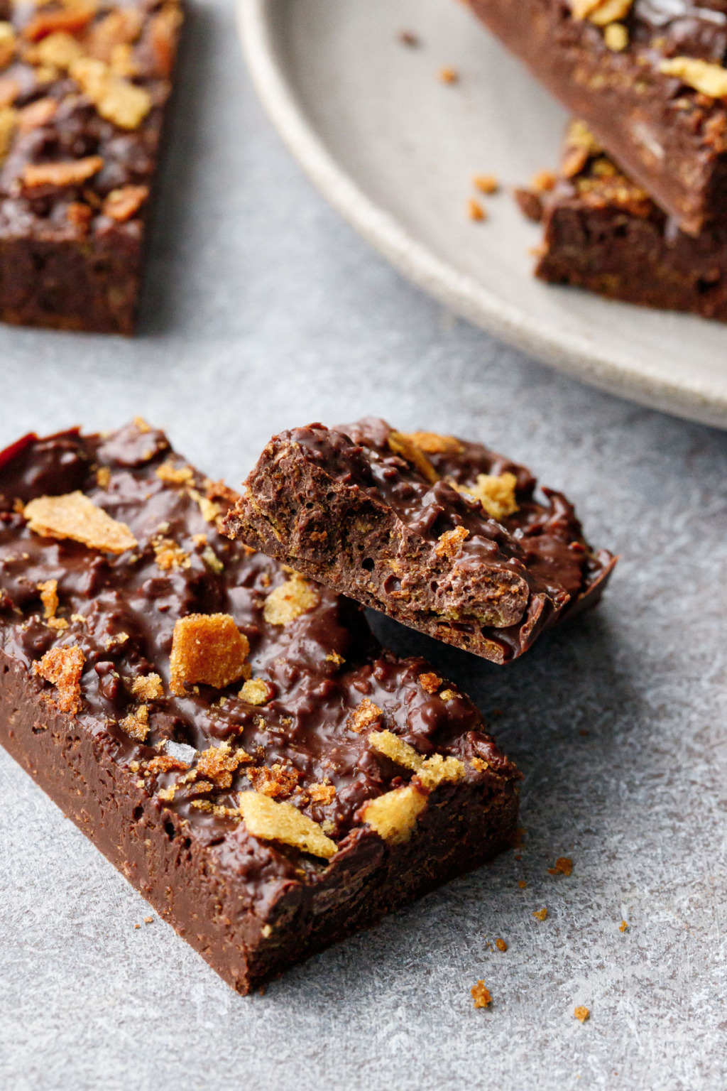 Chocolate Nutella Feuilletine Crunch | Love and Olive Oil