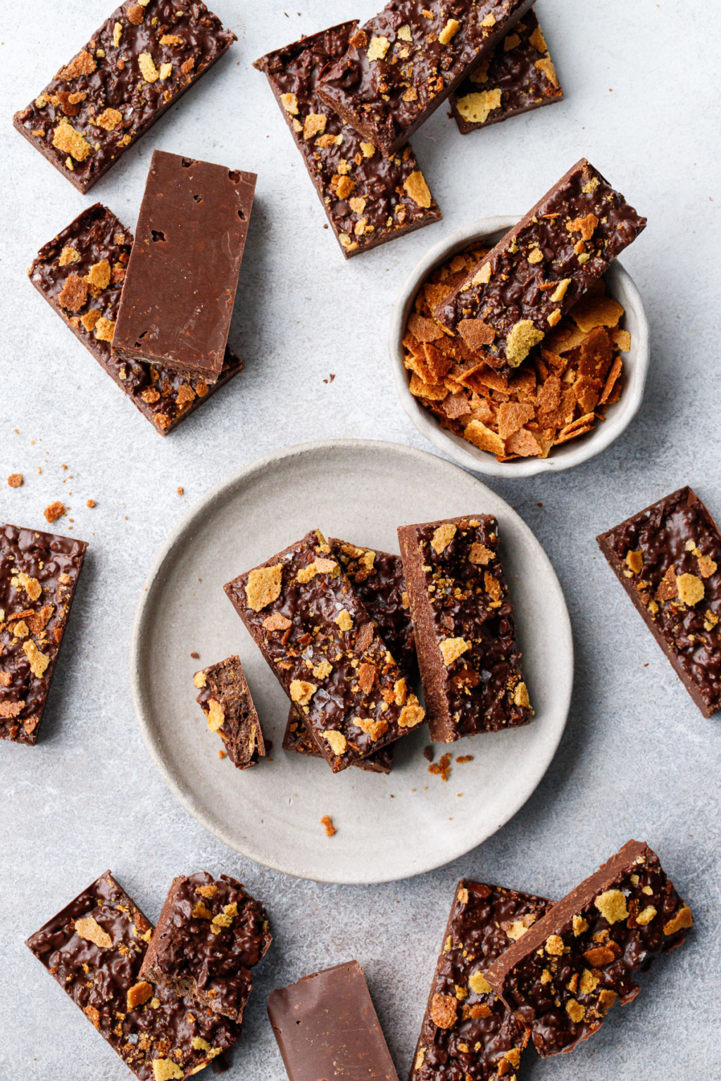 Chocolate Nutella Feuilletine Crunch | Love and Olive Oil