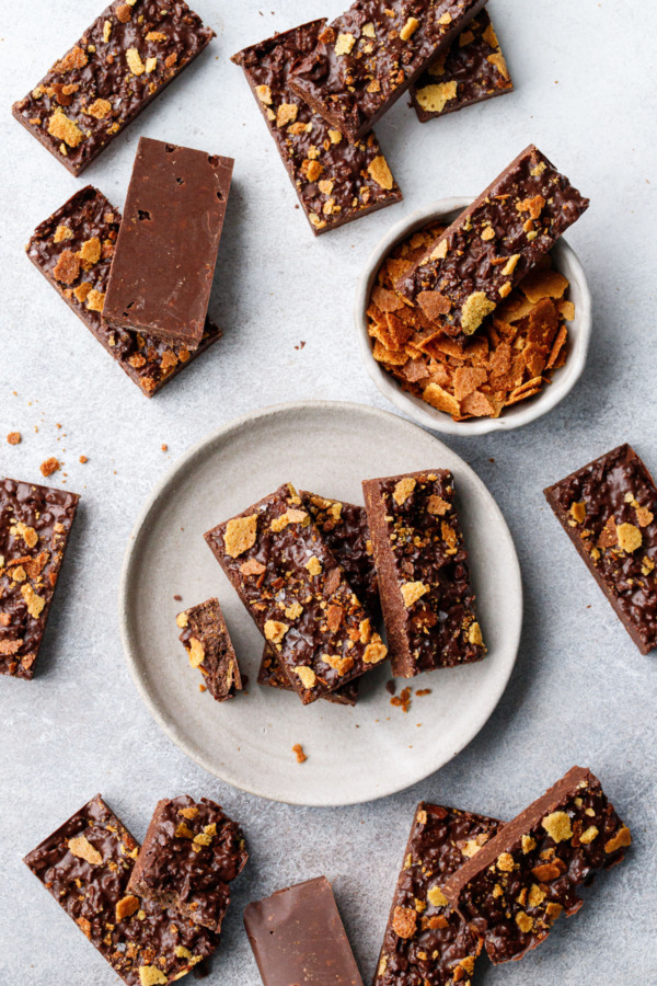 Chocolate Nutella Feuilletine Crunch | Love and Olive Oil