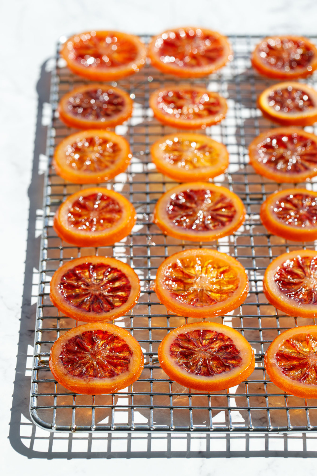 Homemade Candied Blood Orange Slices | Love and Olive Oil