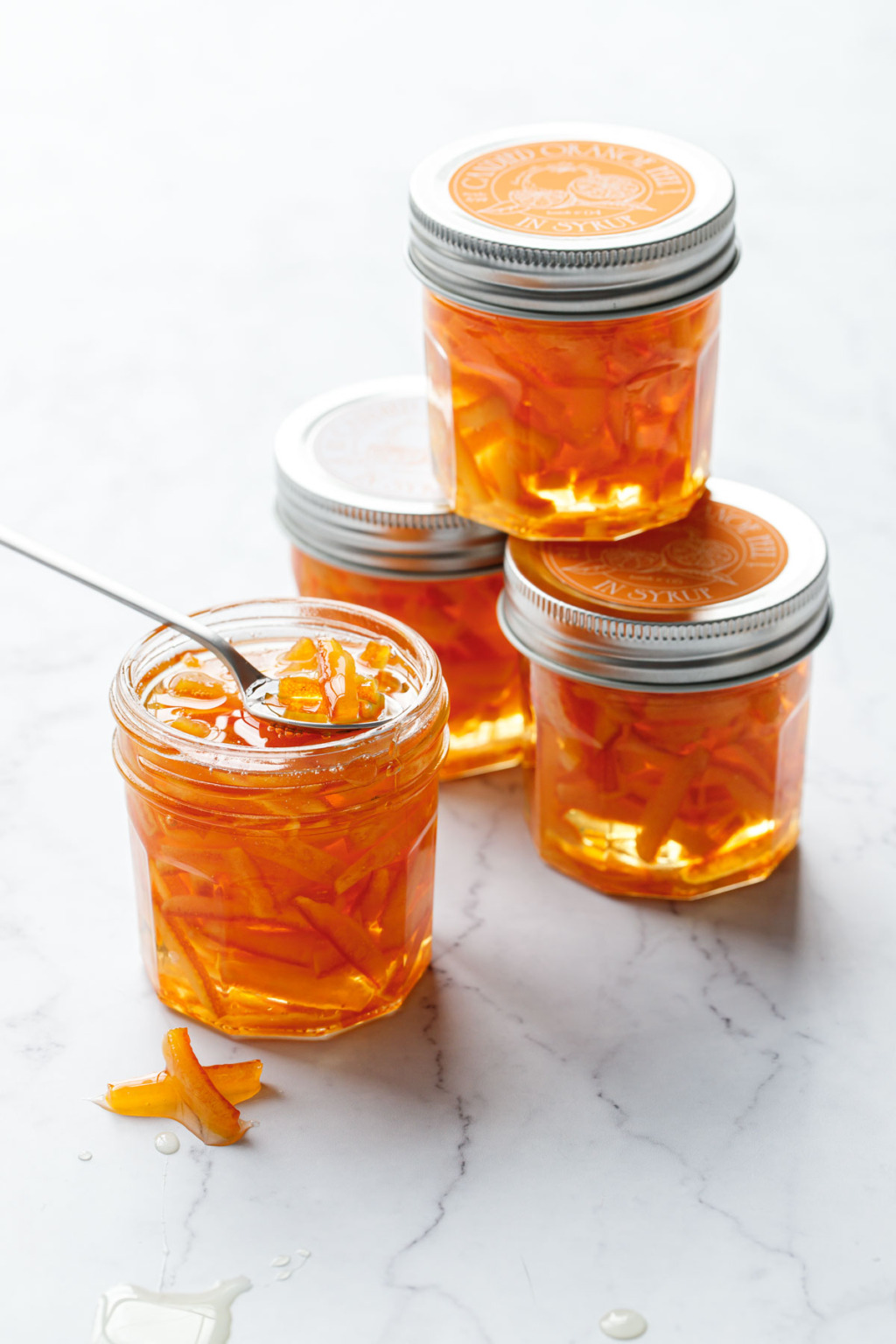 Candied Orange Peel in Syrup | Love and Olive Oil