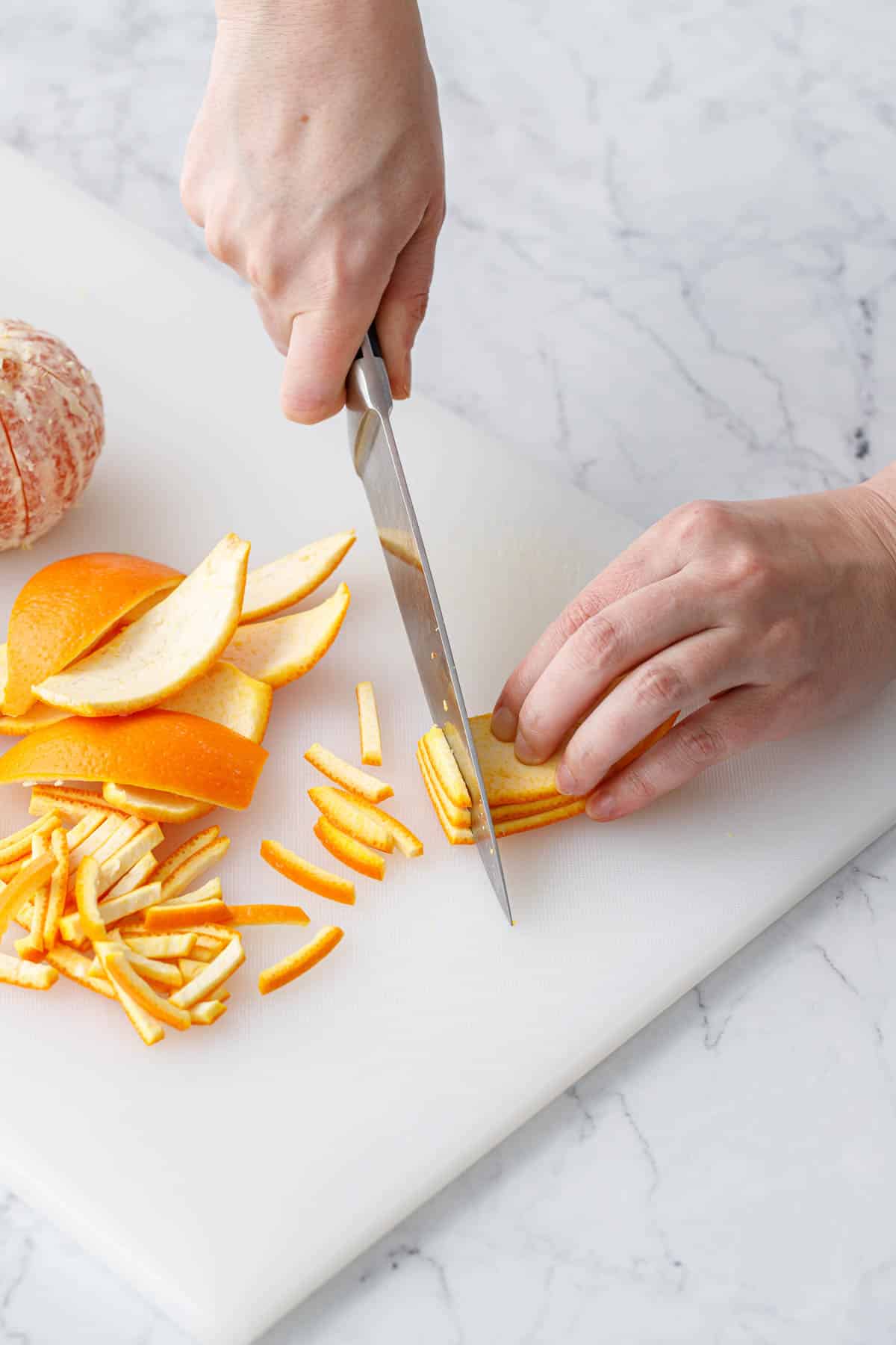 Candied Orange Peel in Syrup | Love and Olive Oil