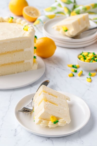 Triple Lemon Layer Cake | Love and Olive Oil