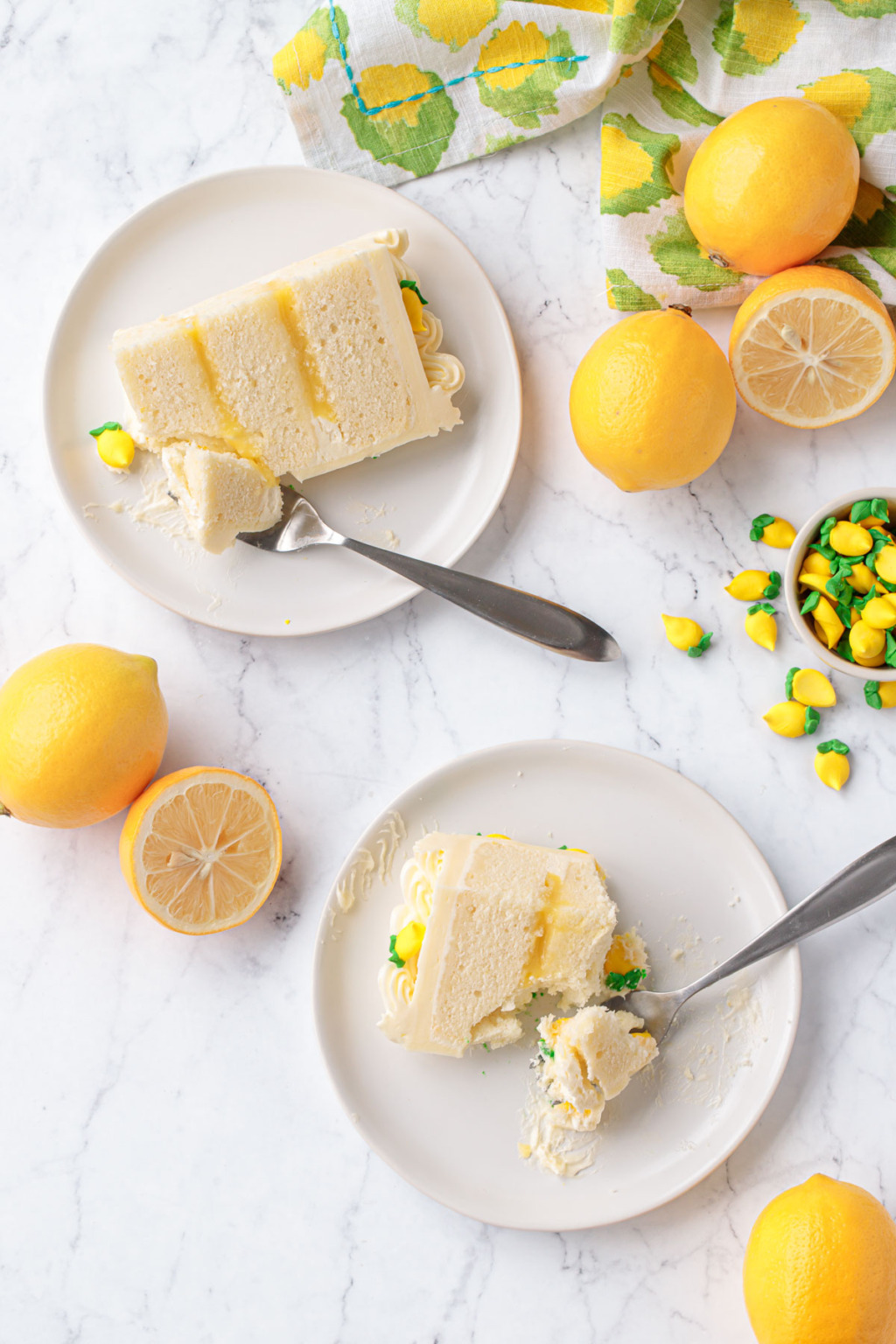 Triple Lemon Layer Cake | Love and Olive Oil