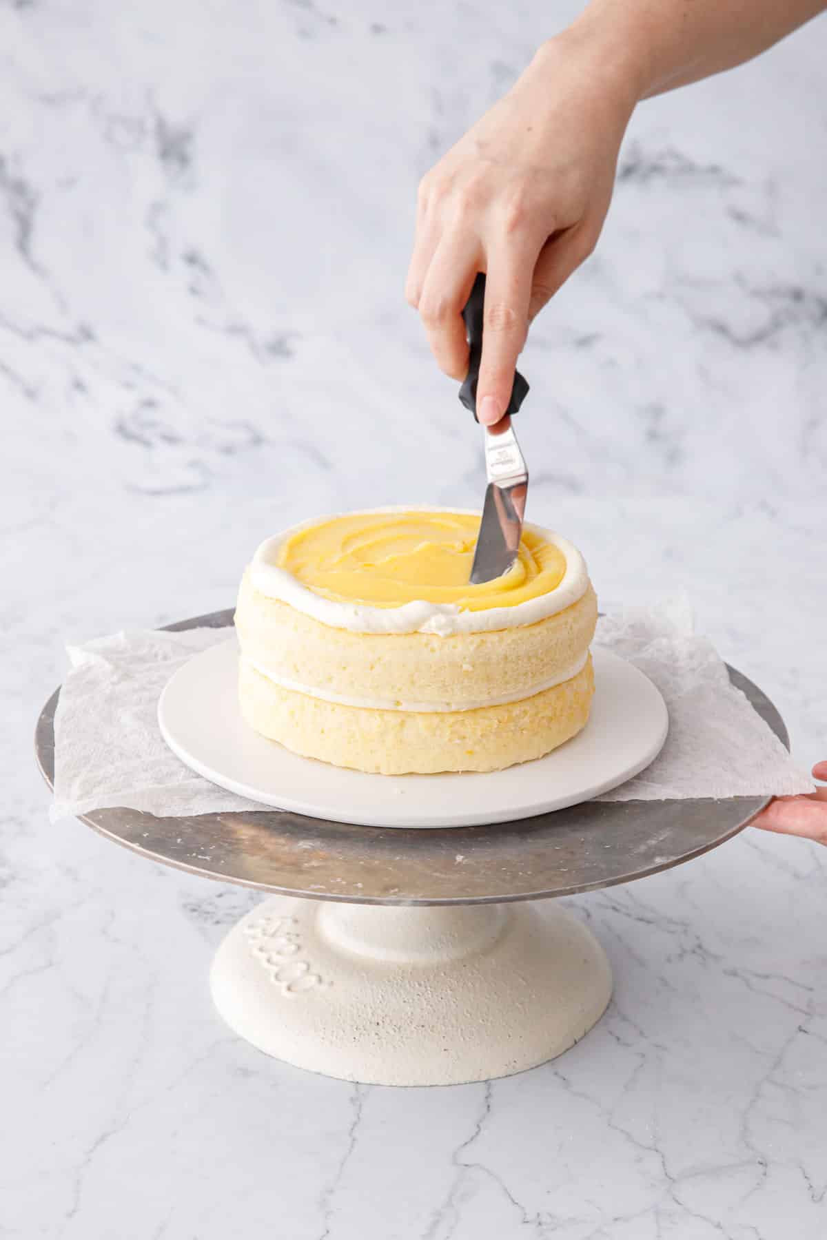 Triple Lemon Layer Cake | Love and Olive Oil