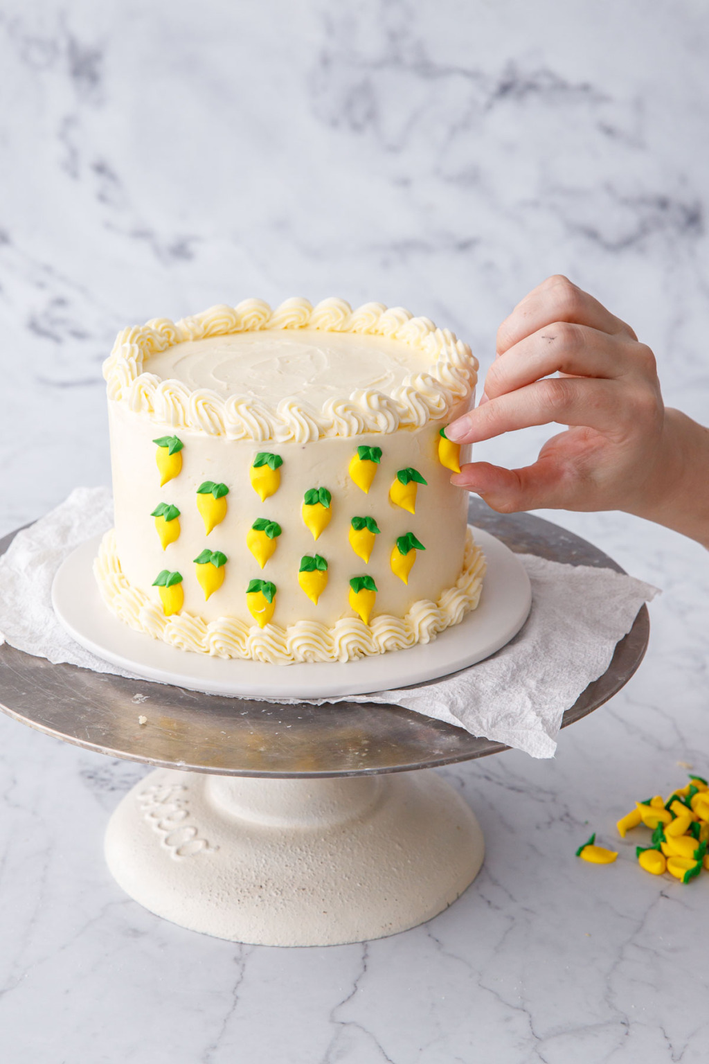 Triple Lemon Layer Cake | Love and Olive Oil
