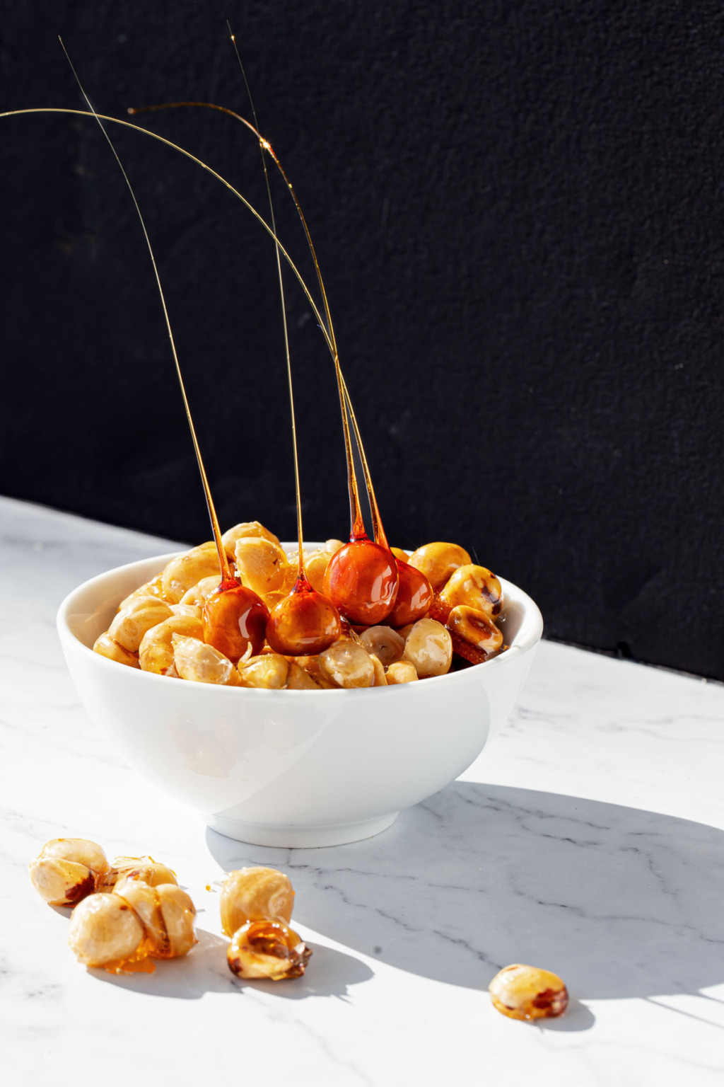 Caramelized Candied Hazelnuts (Clusters and Spikes) | Love and Olive Oil