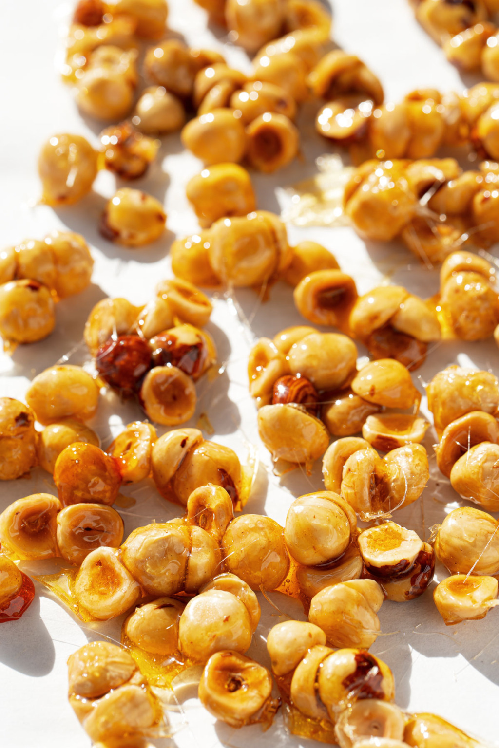 Caramelized Candied Hazelnuts (Clusters and Spikes) | Love and Olive Oil