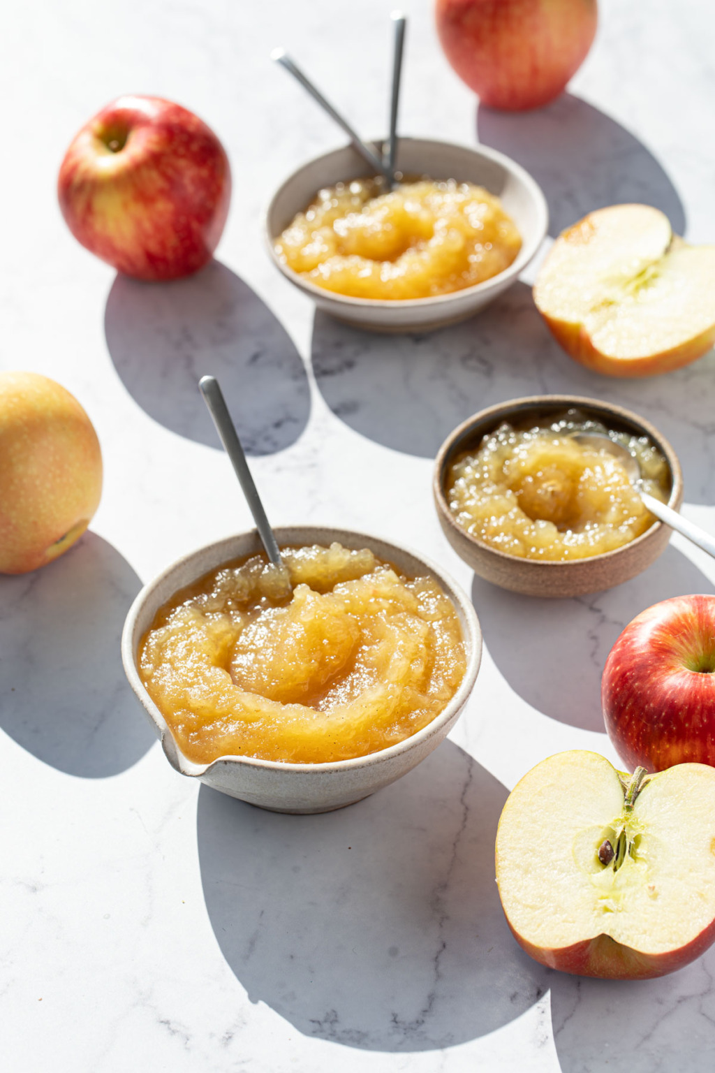 30 Minute Stovetop Applesauce (Small Batch) | Love and Olive Oil