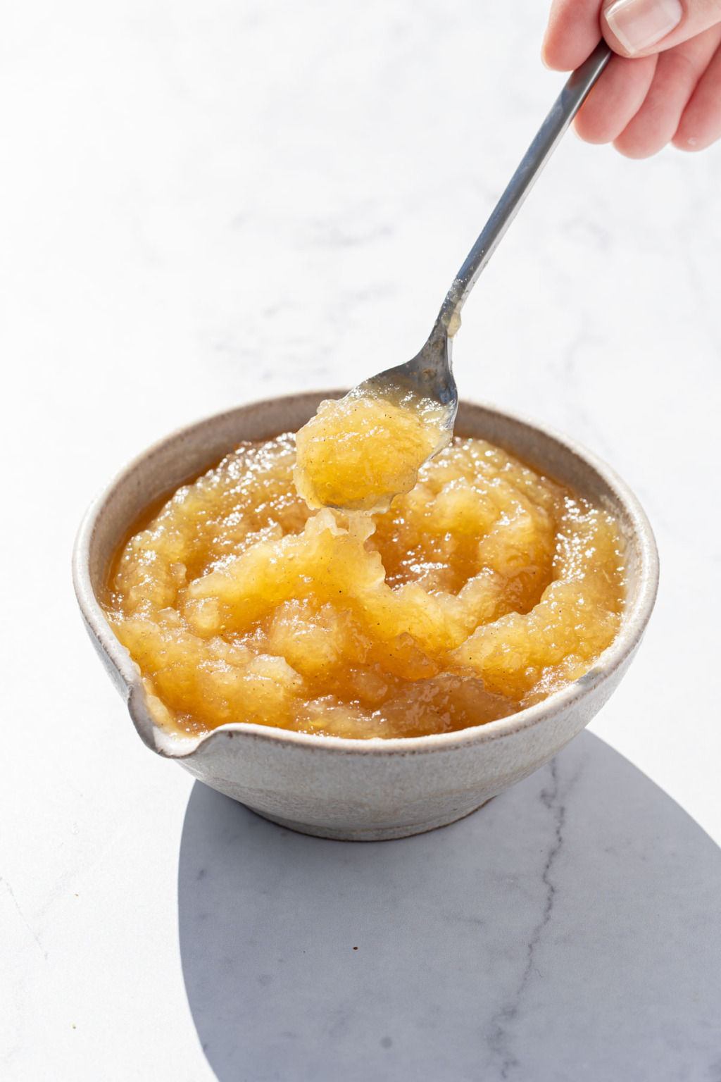 30 Minute Stovetop Applesauce (Small Batch) | Love and Olive Oil
