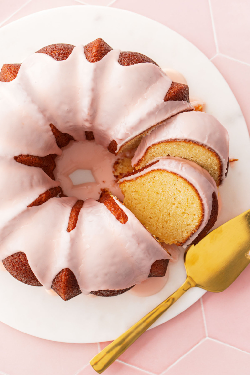Grapefruit Olive Oil Bundt Cake (with Greek Yogurt) | Love and Olive Oil