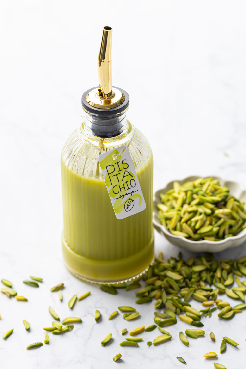 Homemade Pistachio Syrup (that actually tastes like pistachios!) | Love ...