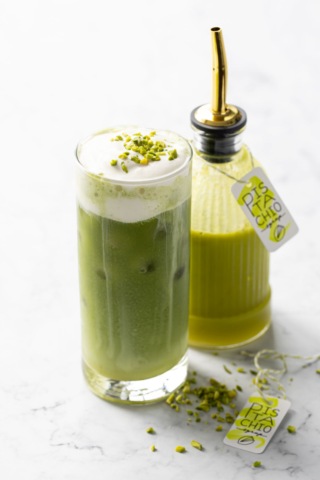 Homemade Pistachio Syrup (that actually tastes like pistachios!) | Love ...