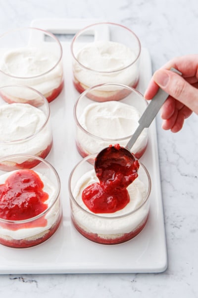 Strawberry Elderflower Tiramisu (with Eggless Mascarpone Cream) | Love ...
