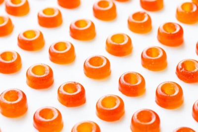 Homemade Gummy Peach Rings (made with Real Fruit and Gelatin) | Love ...