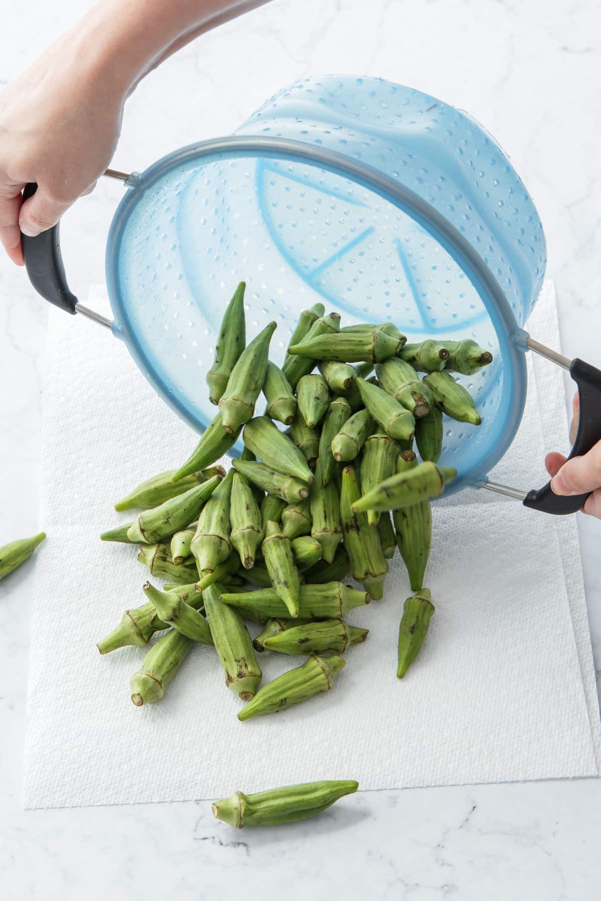 Crispy Oven-Roasted Okra | Love and Olive Oil