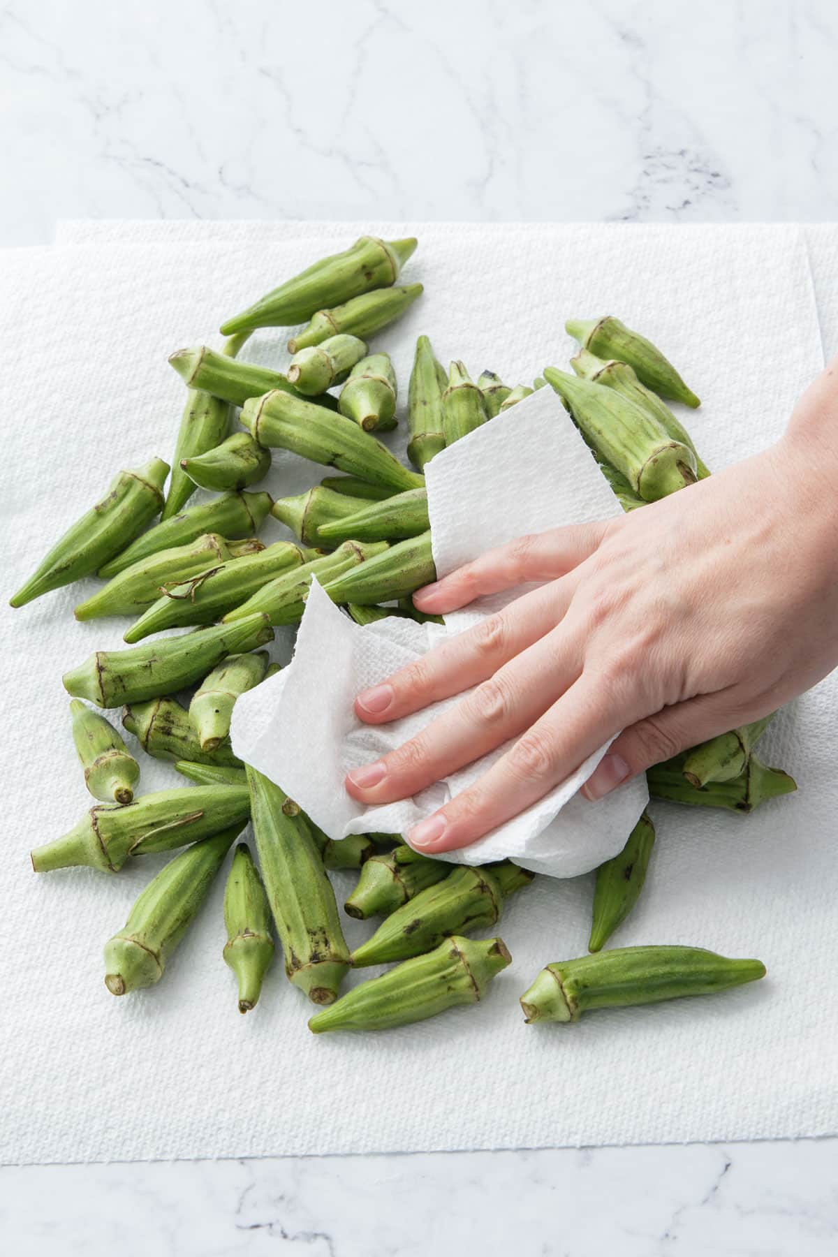 Crispy Oven-Roasted Okra | Love and Olive Oil