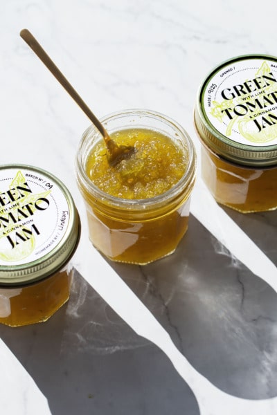 Old-Fashioned Green Tomato Jam with Lime & Cinnamon | Love and Olive Oil