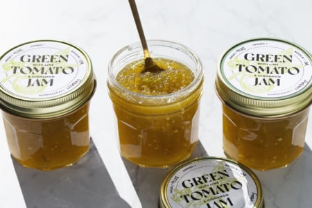 Old-Fashioned Green Tomato Jam with Lime & Cinnamon | Love and Olive Oil